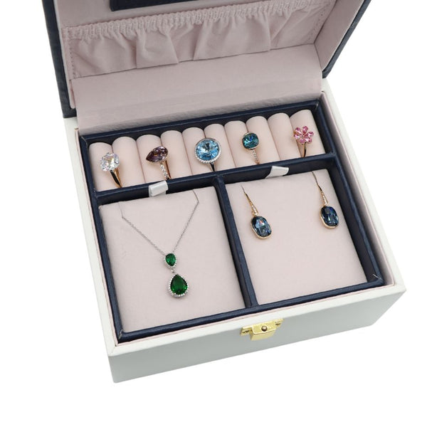 White with Dark Blue Box – Delight Pack